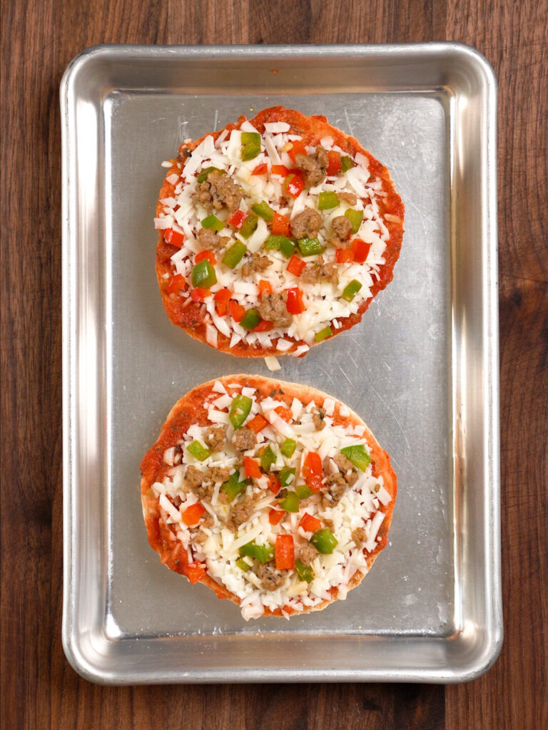 Little Baby Pizzas - Thee Burger Dude