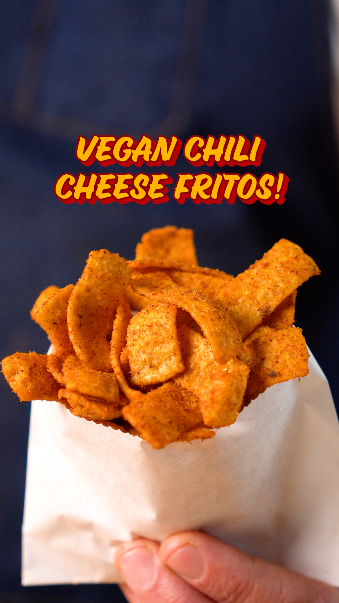Vegan Chili Cheese Fritos - Thee Burger Dude