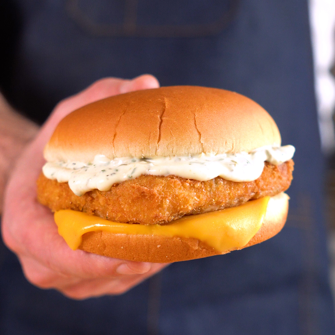 Vegan Filet-O-Fish - Thee Burger Dude