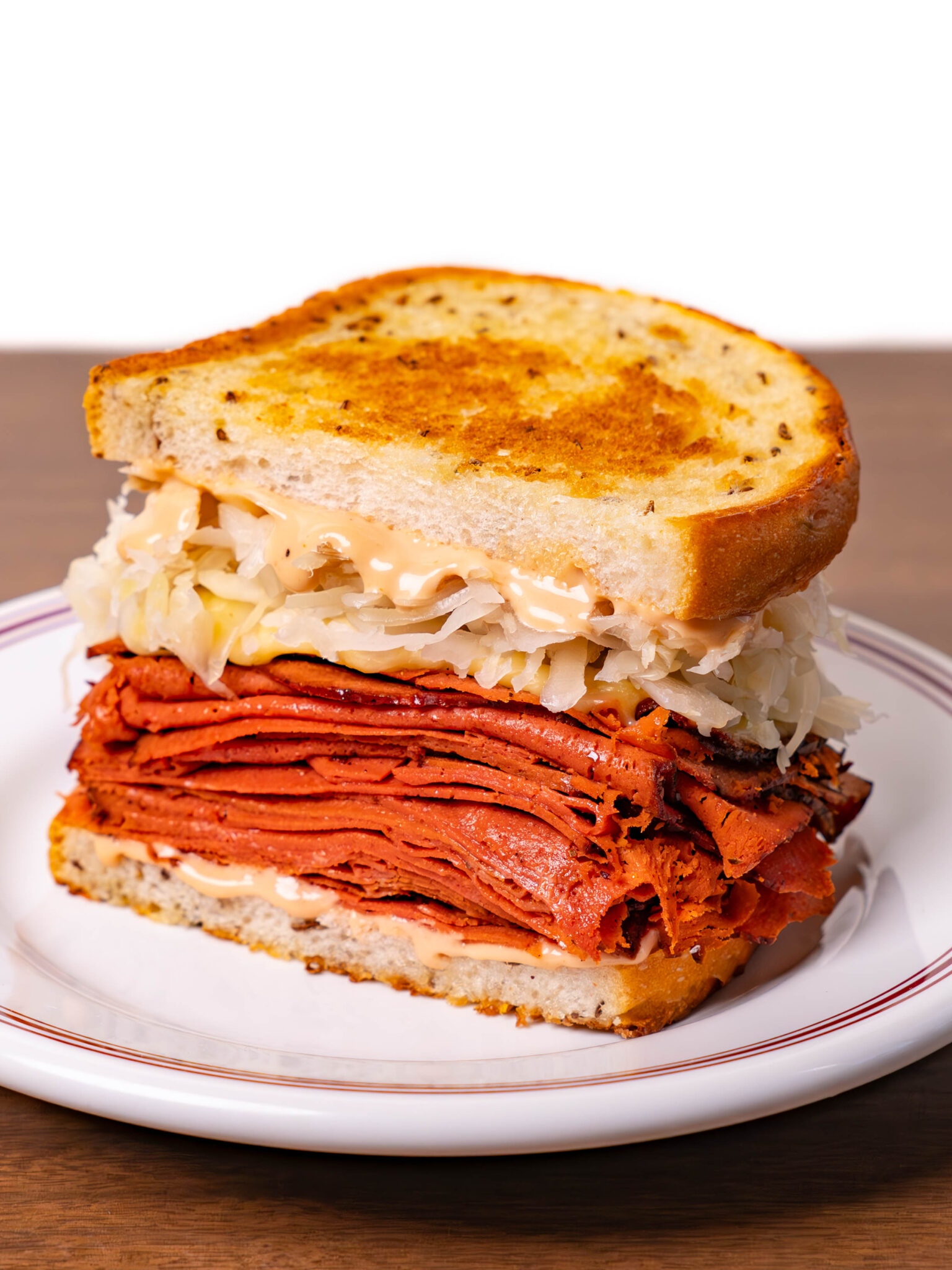 Vegan Reuben - Thee Burger Dude