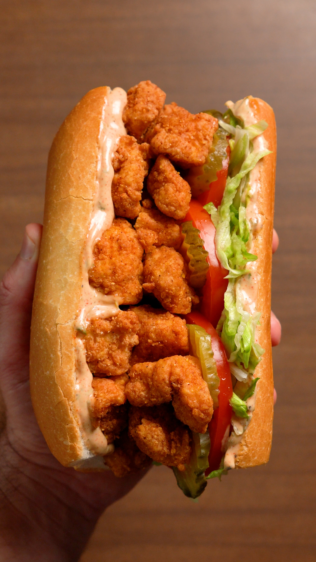 Vegan Po' Boy - Thee Burger Dude