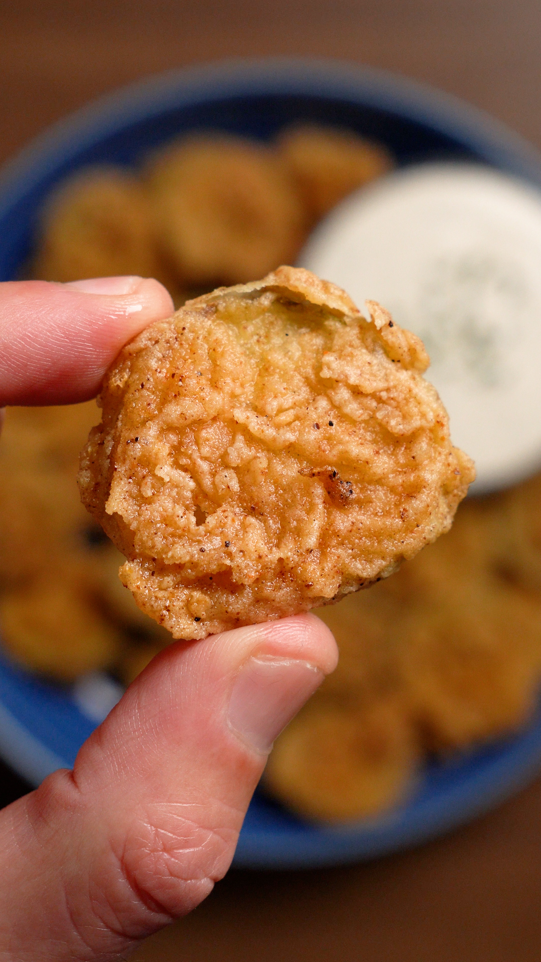 Vegan Fried Pickles - Thee Burger Dude